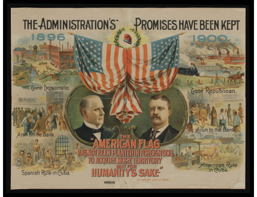 1896 Election Poster